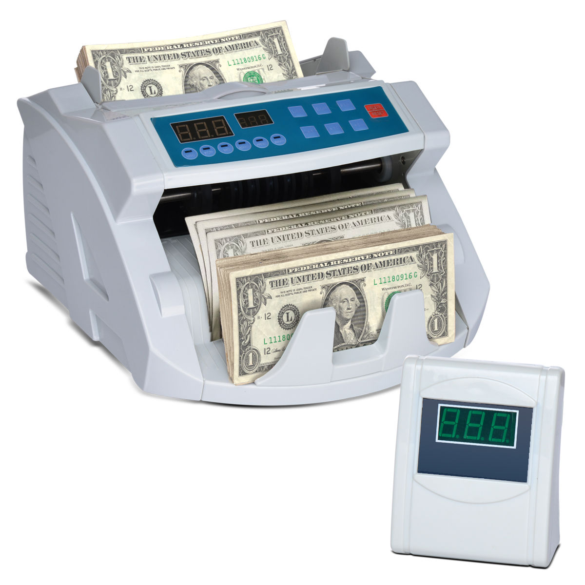 Buy Advanced Money Counting Machine With Fake Currency Detector Online